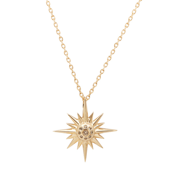 Supernova Star & Diamonds Necklace – ESQUELETO