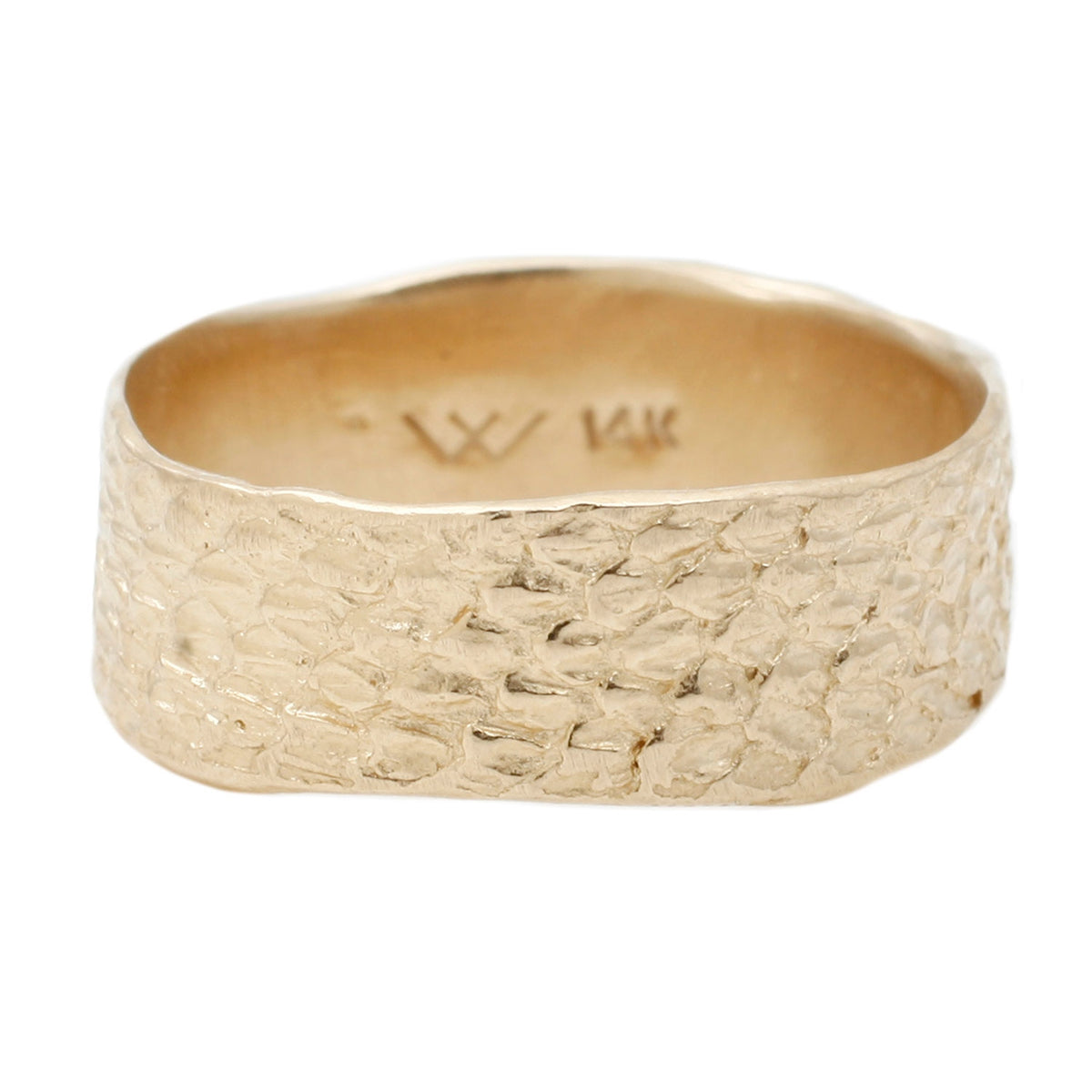 Gold Double Snakeskin Band – ESQUELETO