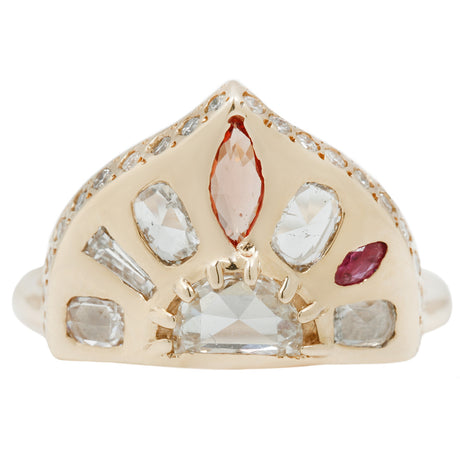 Mariam Shield Ring – ESQUELETO