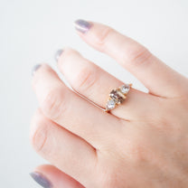 High Desert Three Diamond Ring – ESQUELETO