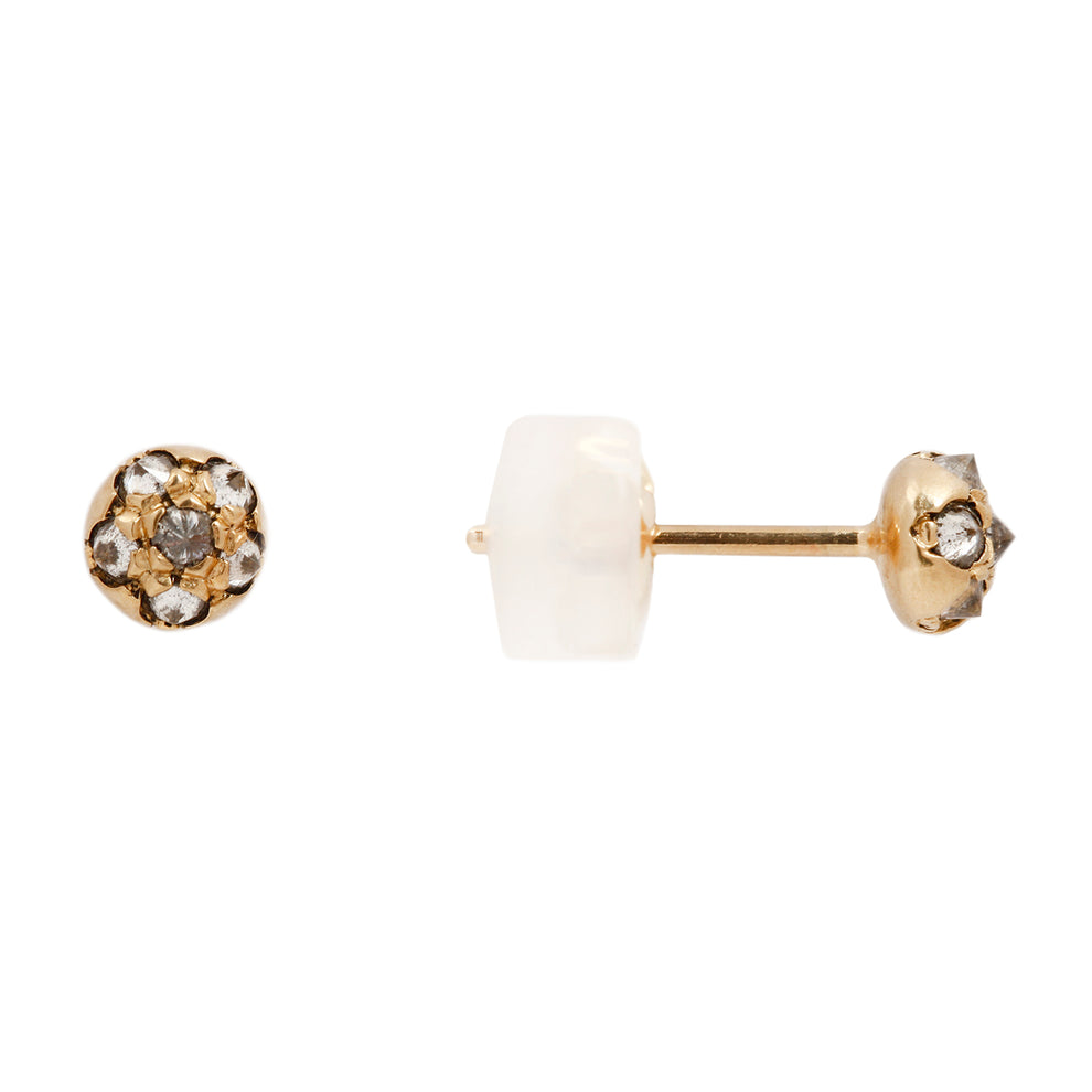 Medium Diamond Urchin Studs – ESQUELETO